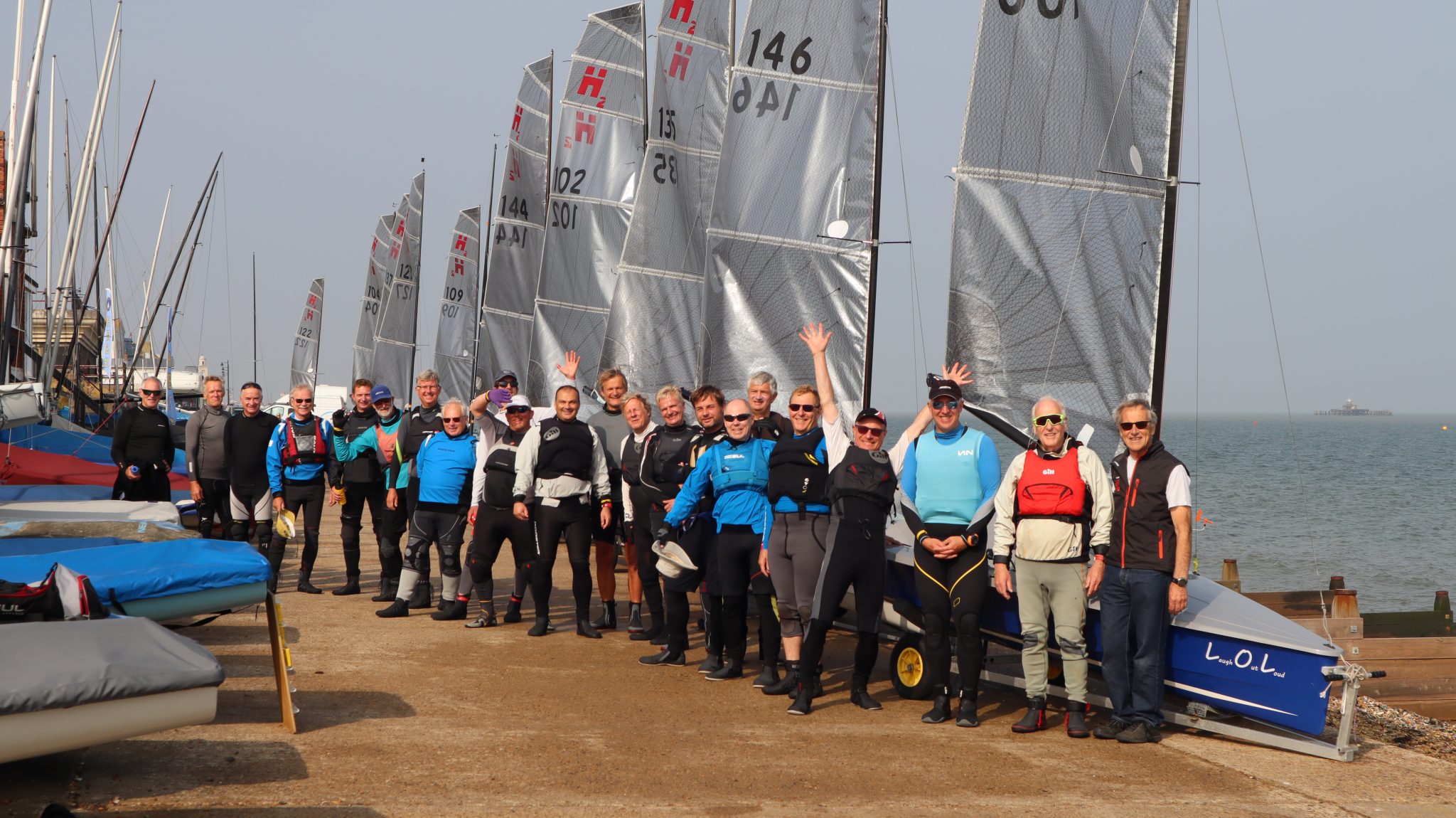 Hadron H2 – A New Development in Singlehander Design | Hadron Dinghies Ltd